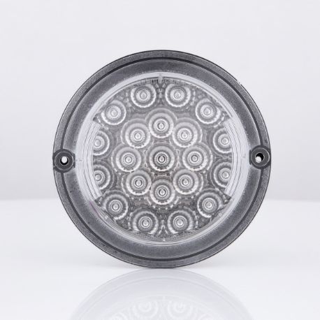 LED Autolamps 102 Series LED White Reverse Light with Black Surround