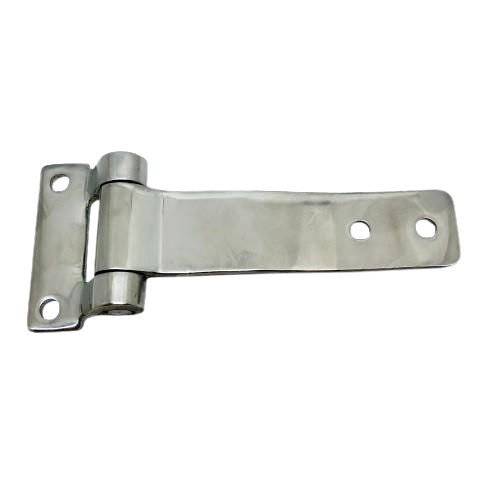 2 x Small POLISHED Stainless Steel Door Hinge, Latch, Strap, Trailer ...