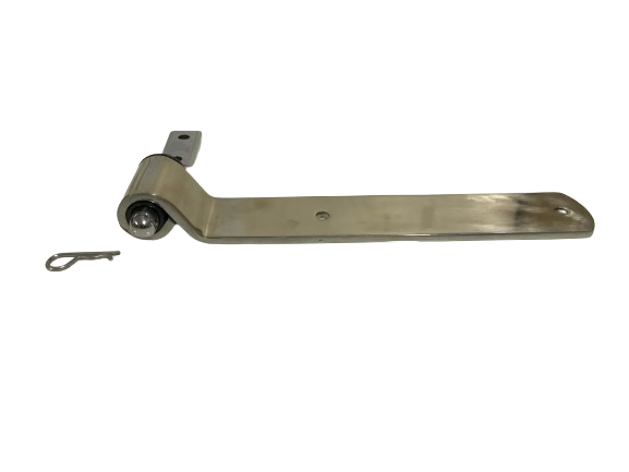 240mm Stainless Steel (Polished) Ute Tray Side Board Hinge Kit
