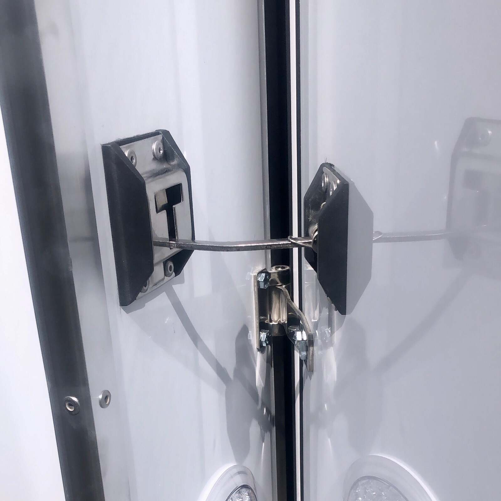 2 x Stainless Door Holder for Trailer, Truck, Caravan or Ute Door ...