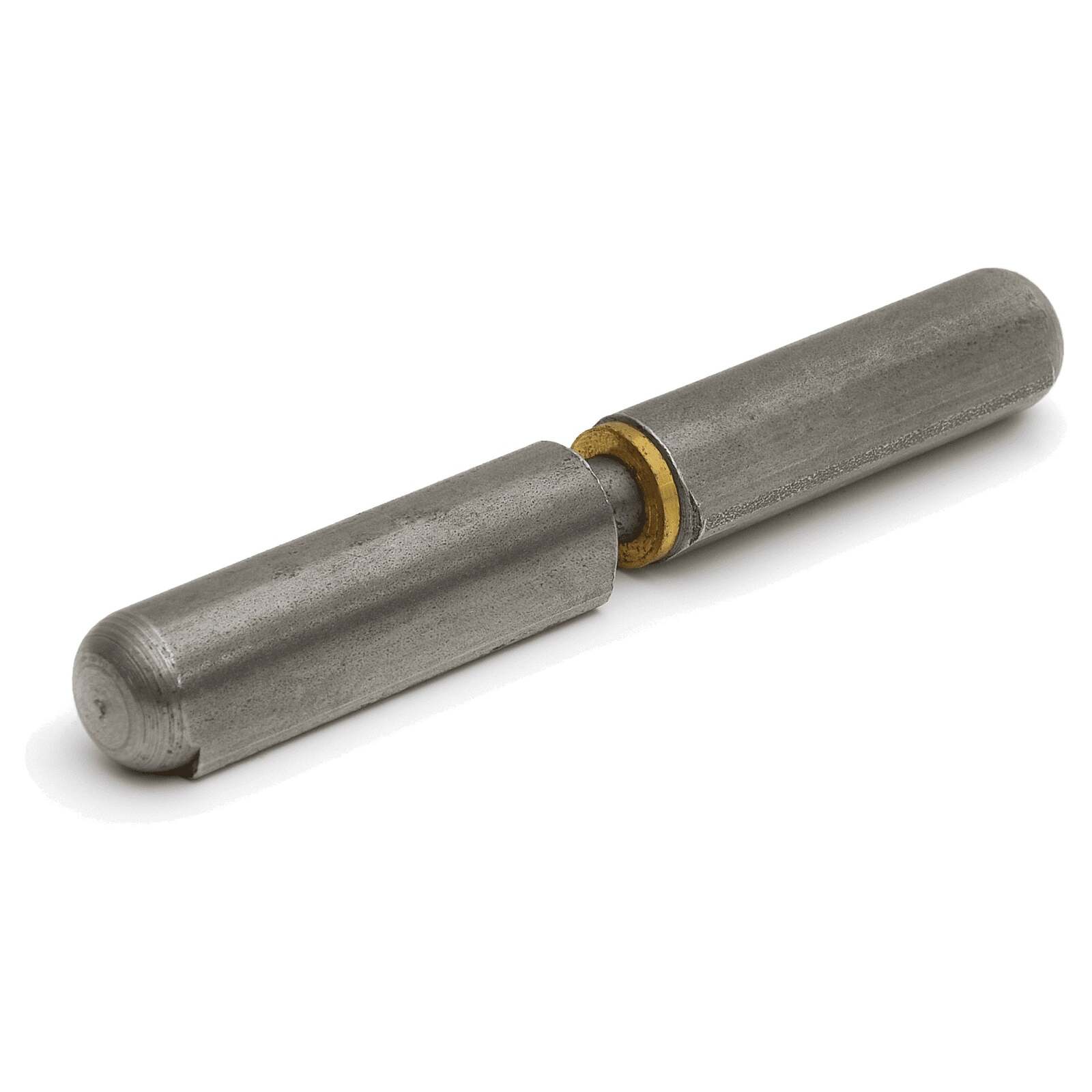 4 x Steel Bullet Hinge Weld On NON Greaseable 16MM x 100MM With Brass ...