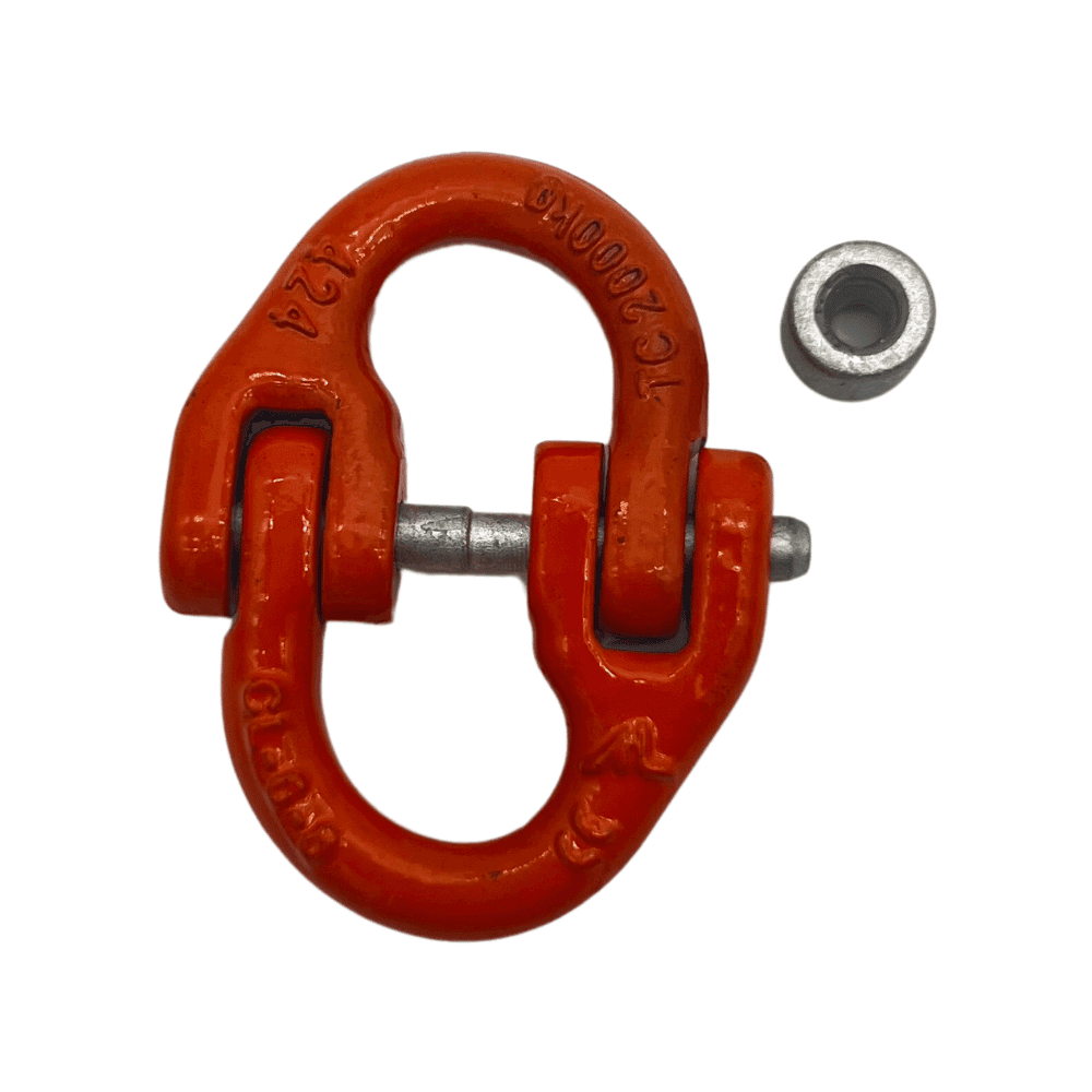 2.0T Orange Safety Chain Hook Set (6mm)