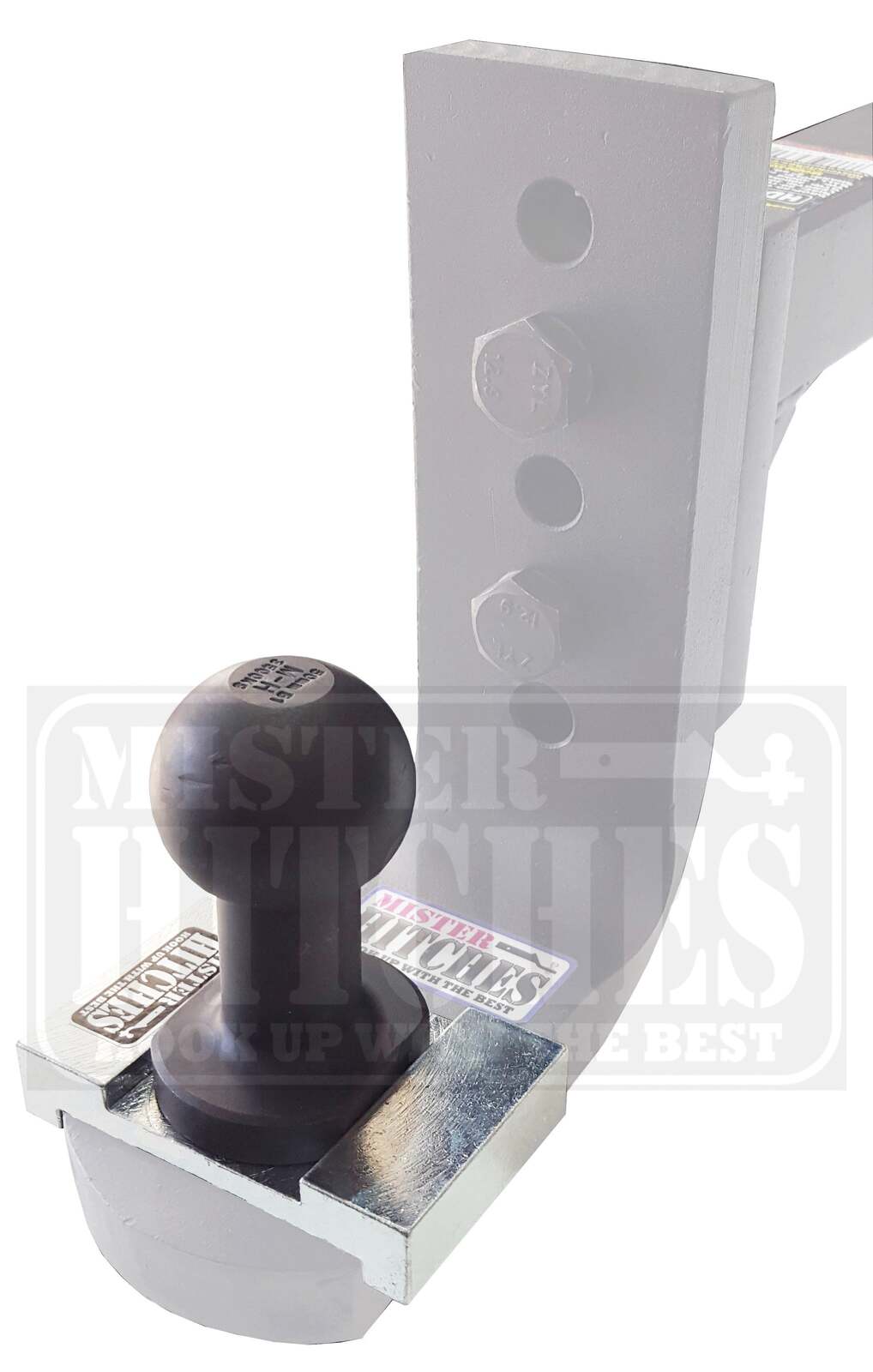 Hi Rise Tow Ball & Retention Plate Suits AL-KO AKS friction couplings ...