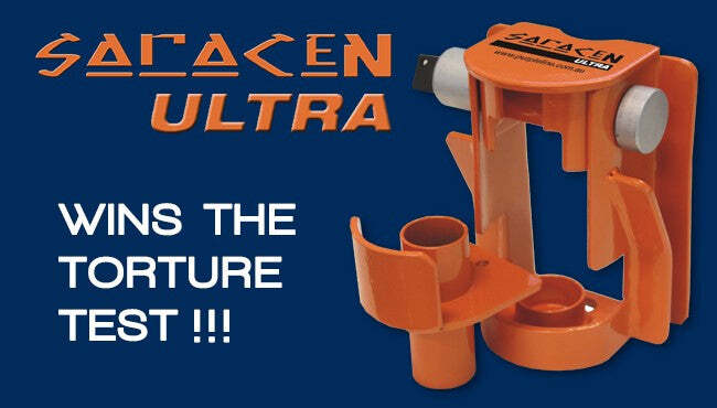 Saracen Ultra Hitch Coupling Lock SHL300- Hitched & Unhitched & Locks ...