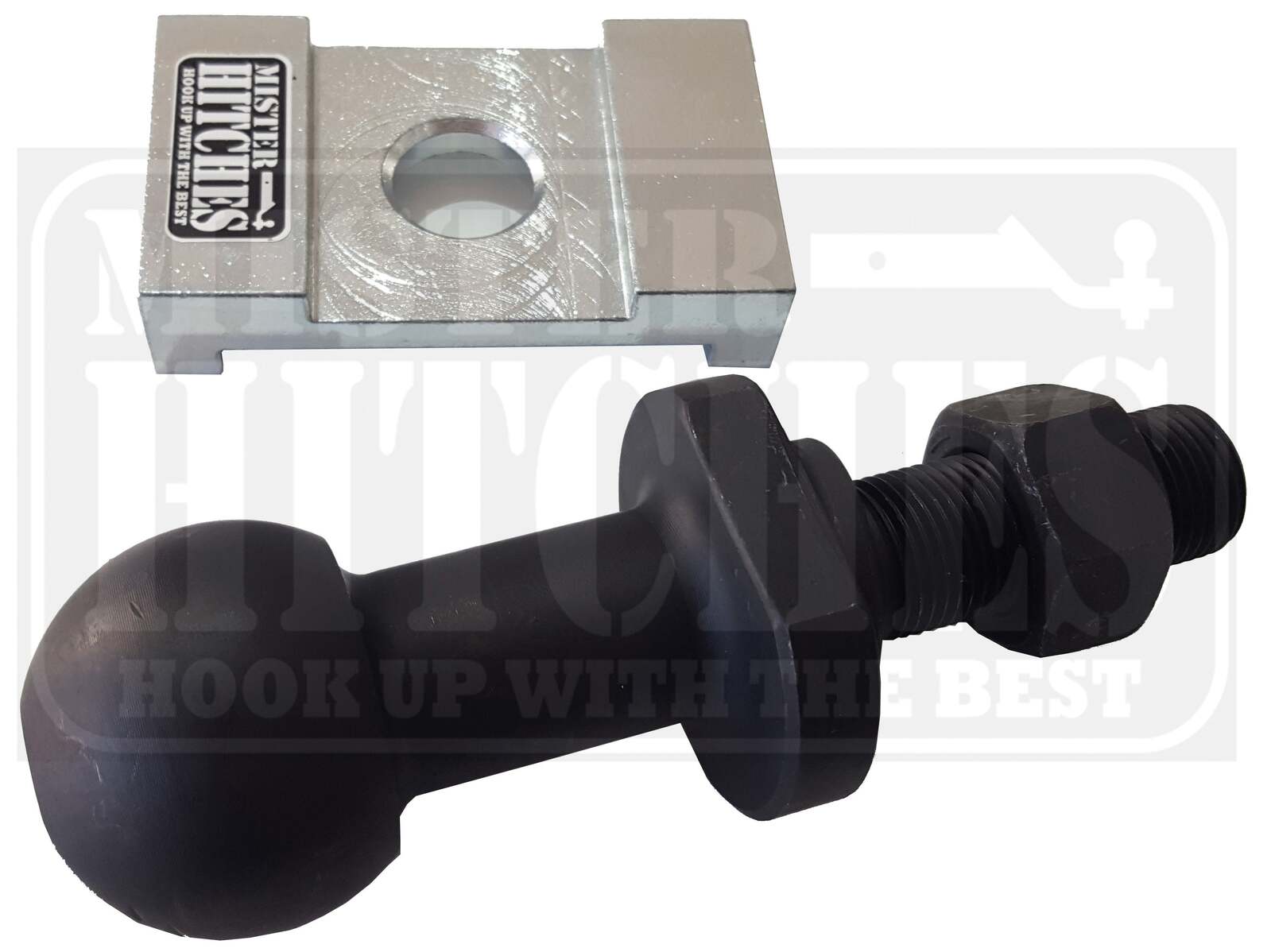 Hi Rise Tow Ball & Retention Plate Suits AL-KO AKS friction couplings ...