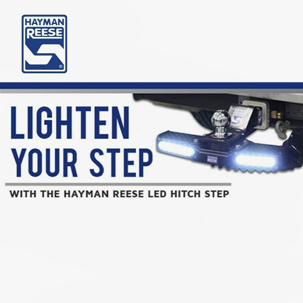 Hayman Reese Tow Bar Hitch Step W LED Light