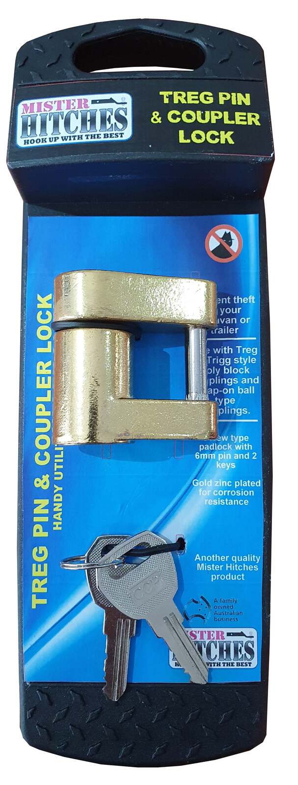 Mister Hitches Poly Block Off-Road Coupling Pin Lock