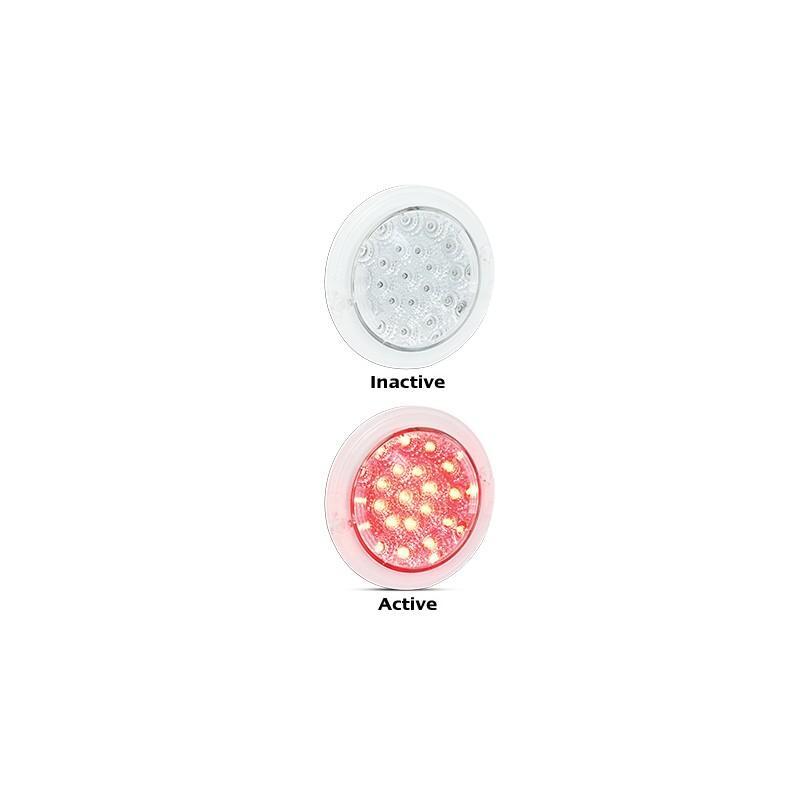LED Autolamps 102 Series LED Red Tail/ Trailer Light Clear Lens - 102RC ...